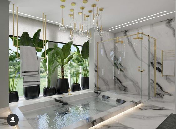 10 Bathroom Jacuzzi Designs: Ideal Size, Jacuzzi vs Bathtub