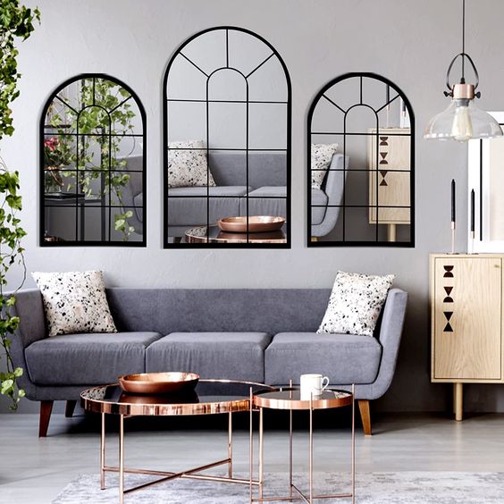 Living Room Round Mirror Ideas - Infoupdate.org