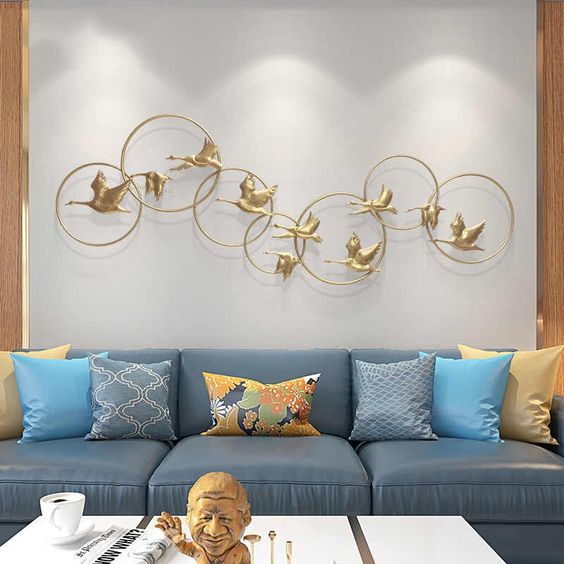 30+ Metal Wall Decor: Ideas for Bedroom, Living Room