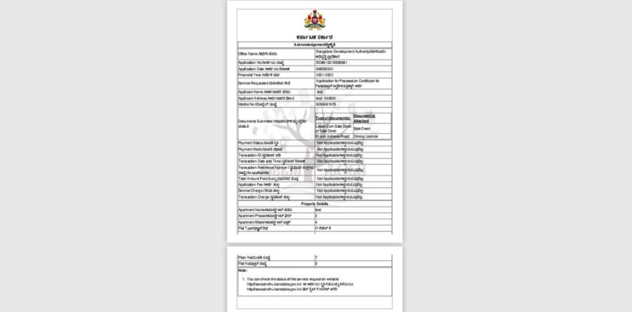 How to obtain E-Khata for Property in Bangalore?