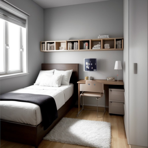 30+ Bedroom Design Ideas for Small Rooms: Traditional, Budget