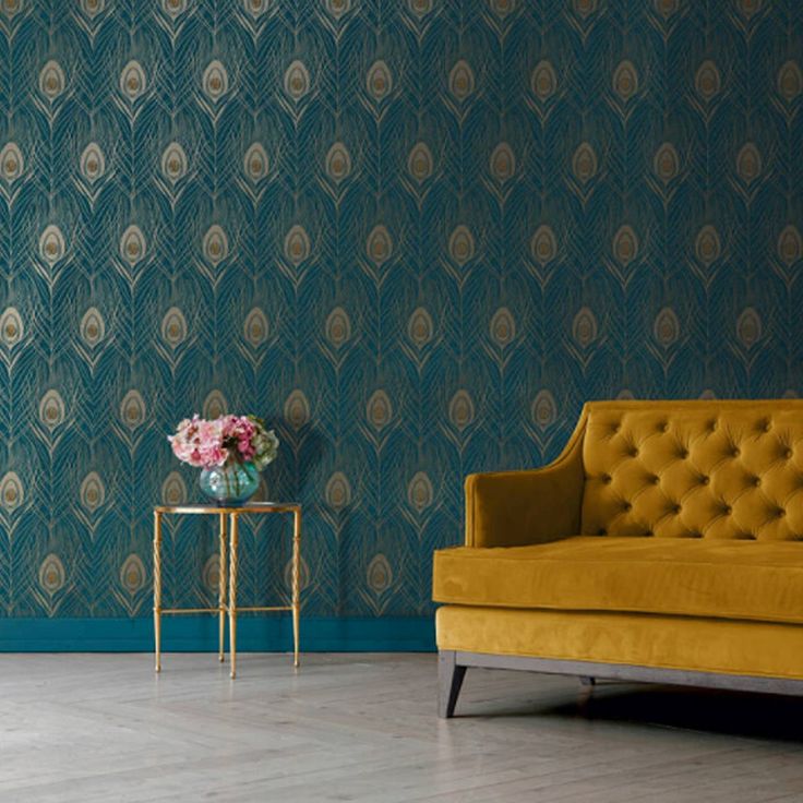 40+ Peacock Green Colour Combination for Walls: Living Room, Bedroom ...