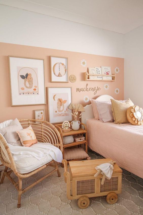 50+ Peach Colour Combinations Ideas for Living Room, Bedroom, Kitchen