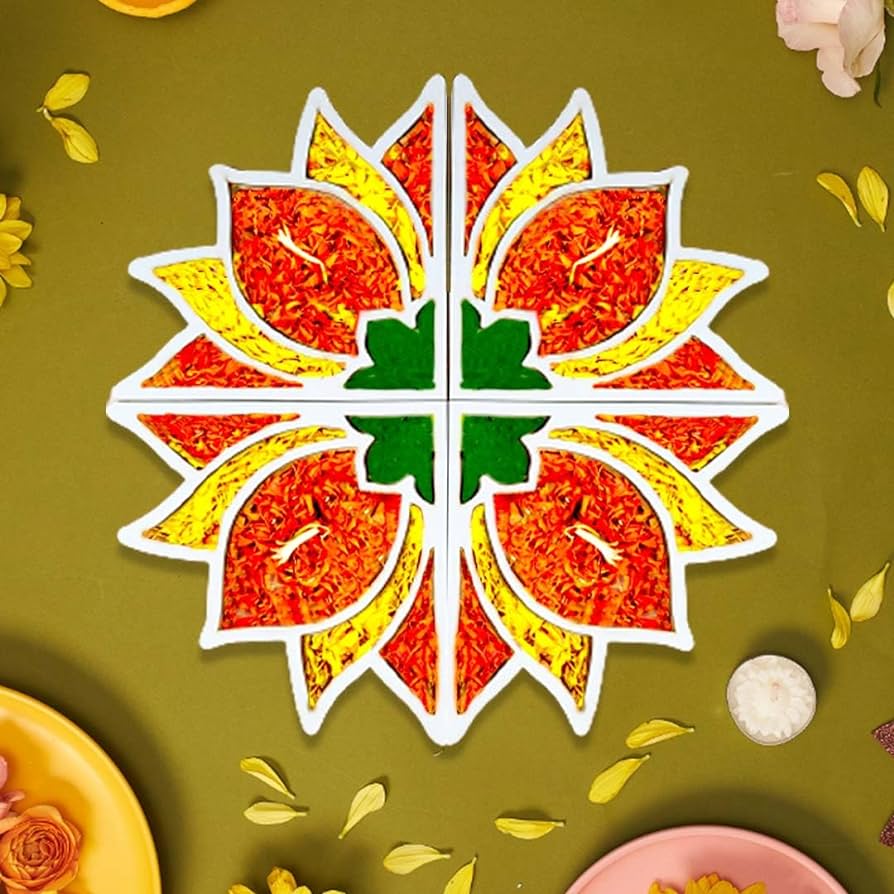 40 Simple Rangoli Designs For Diwali 2025: Beginners, Free Hand Designs