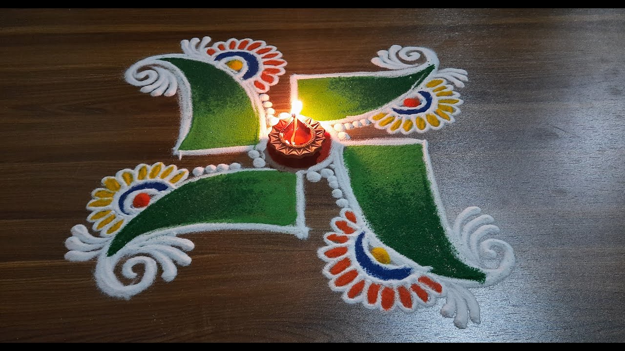 40+ Simple rangoli designs for Diwali 2025: Beginners, free hand designs