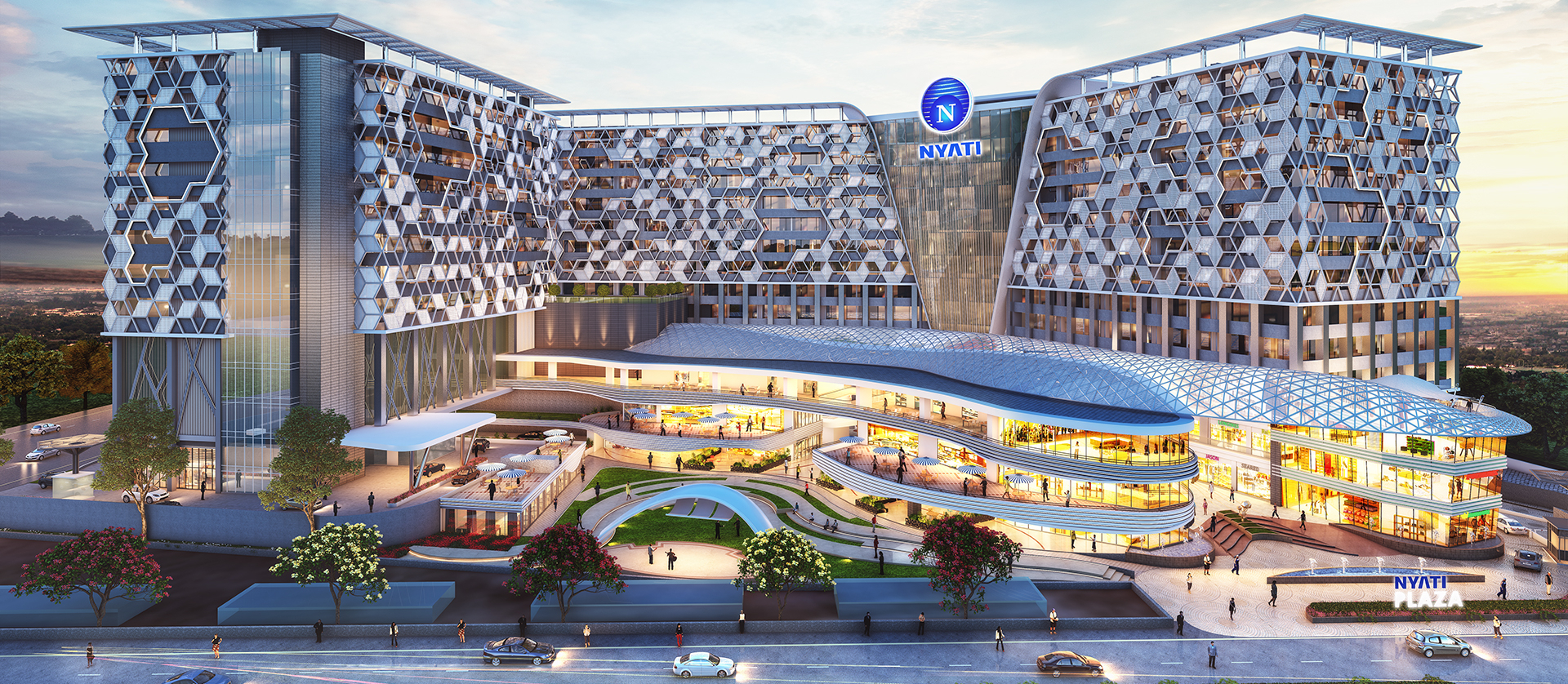 The grand vastu pujan at Nyati Enthral, Kharadi