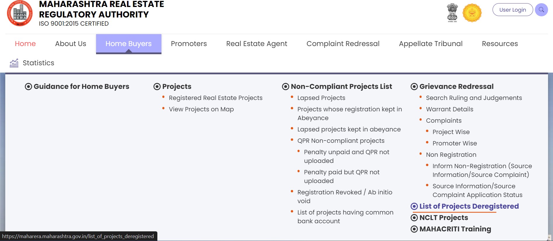 Maharashtra RERA: Project search by RERA number, Details & Status