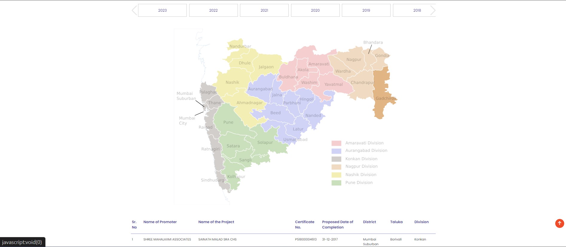 Maharashtra RERA: Project search by RERA number, Details & Status