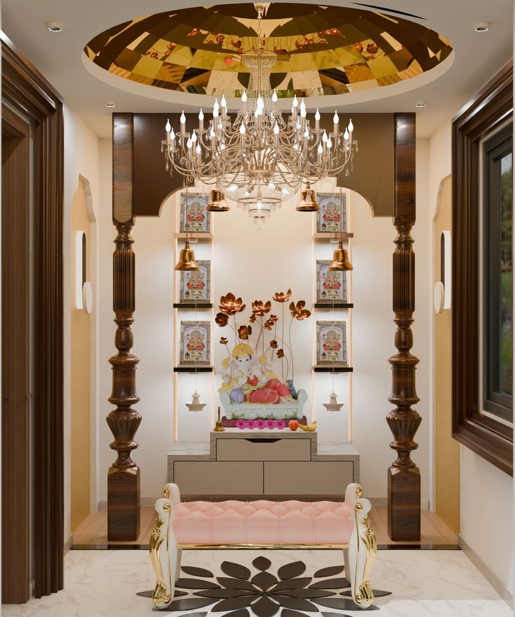 Traditional Pooja Room False Ceiling Design Ideas - Infoupdate.org
