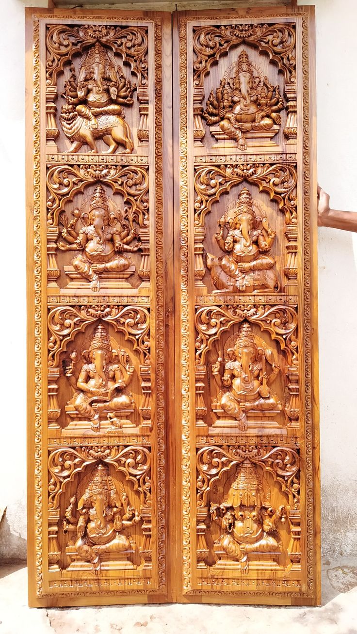 Ganesh door designs: 10+ Unique styles for main entrance