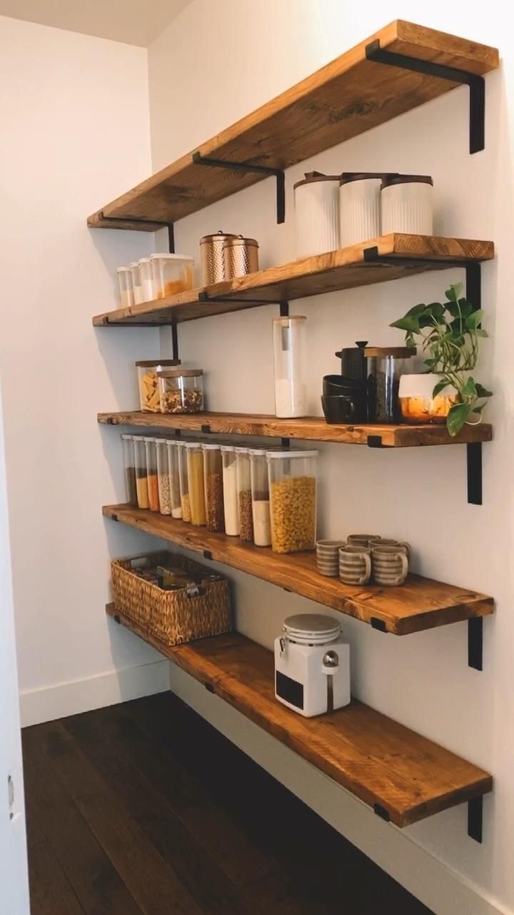 15 Trendy kitchen shelf designs to elevate your cooking space