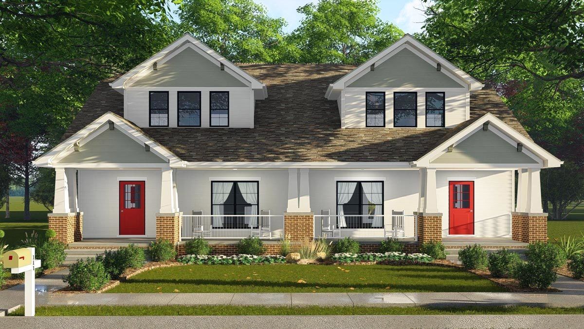 Top duplex house designs that blend modern and traditional styles