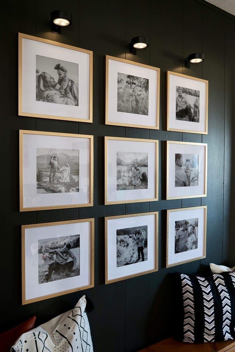 A complete guide to create a perfect gallery wall