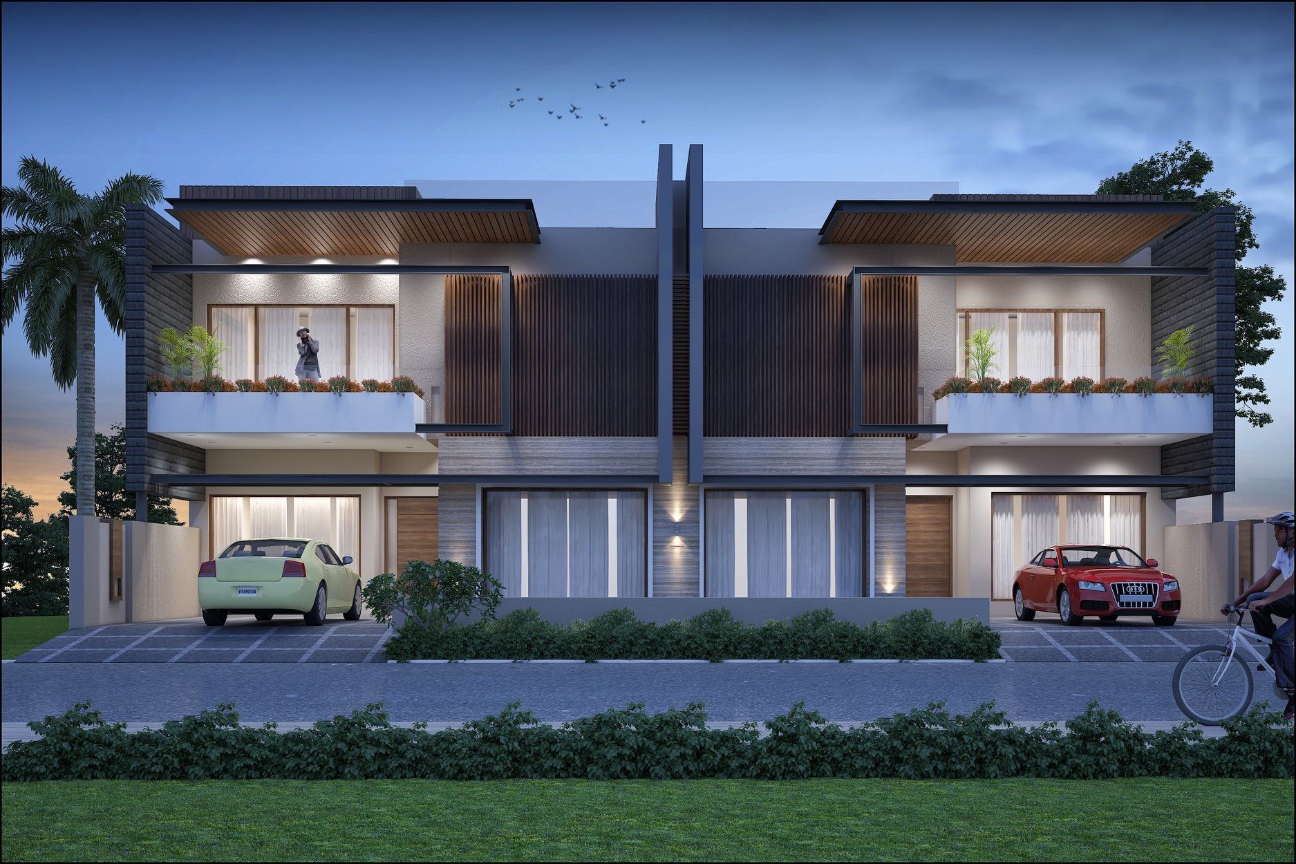 Top duplex house designs that blend modern and traditional styles