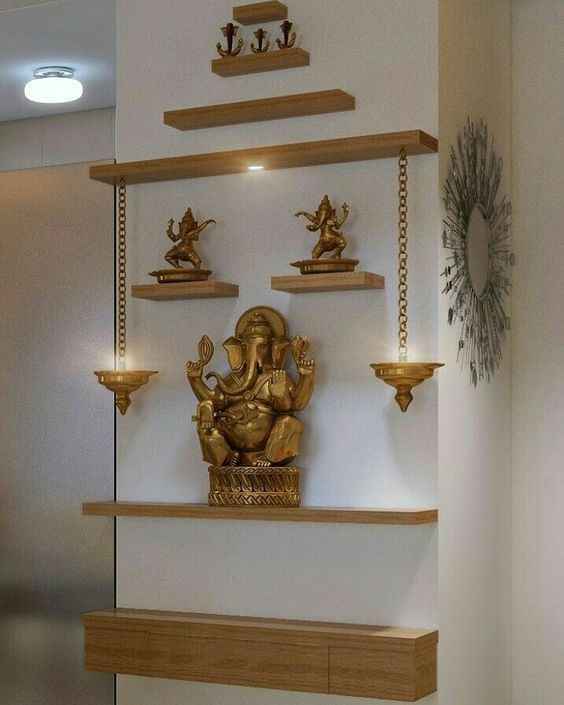 20+ Bengali Thakur ghar designs to create the divine aura