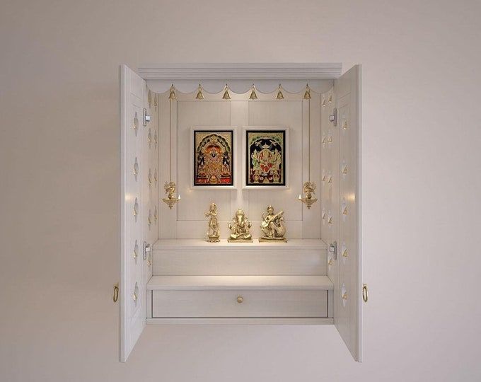 20+ Bengali Thakur ghar designs to create the divine aura