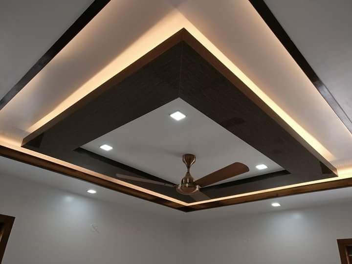 15+ Impressive false ceiling designs with fan for modern bedrooms