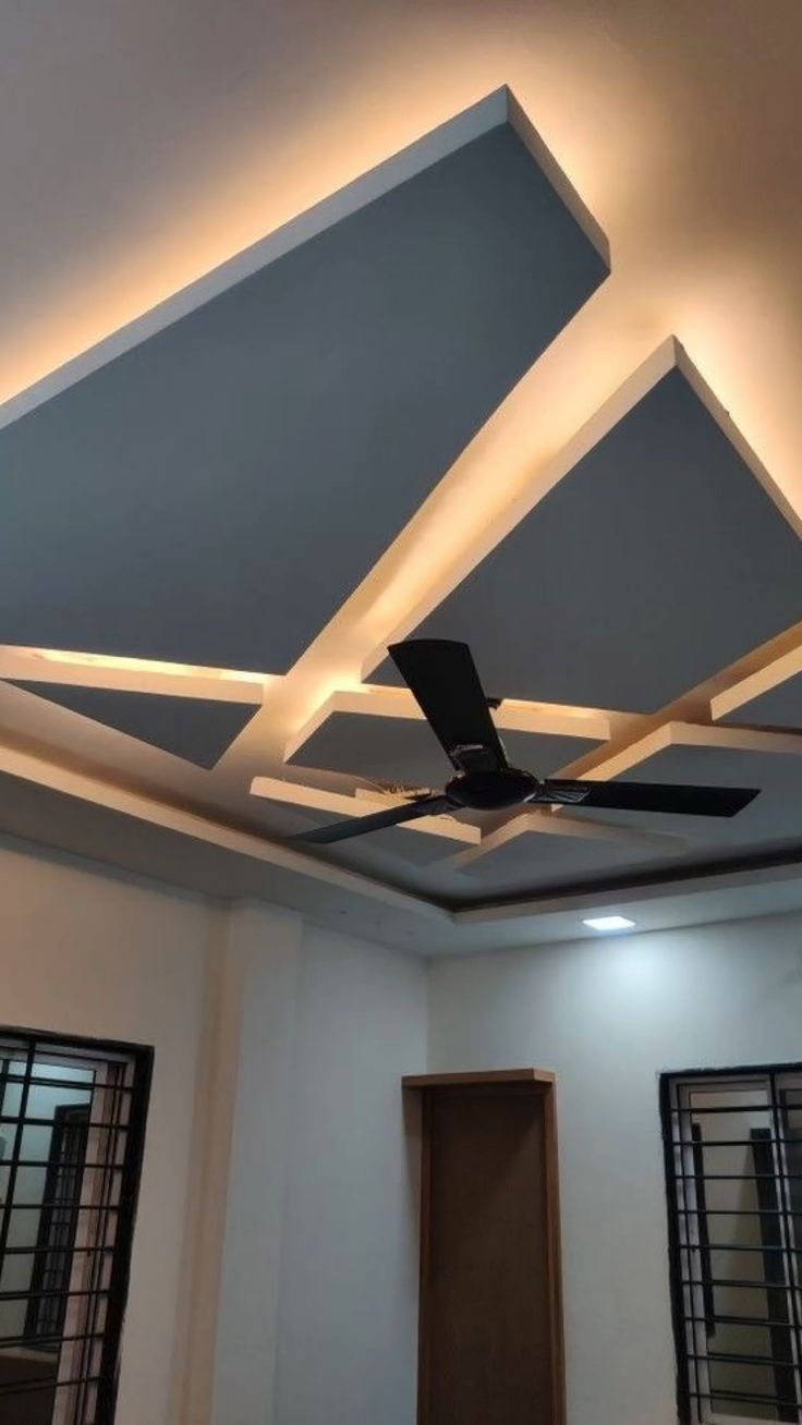 15+ Impressive false ceiling designs with fan for modern bedrooms