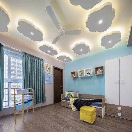 15+ Impressive false ceiling designs with fan for modern bedrooms