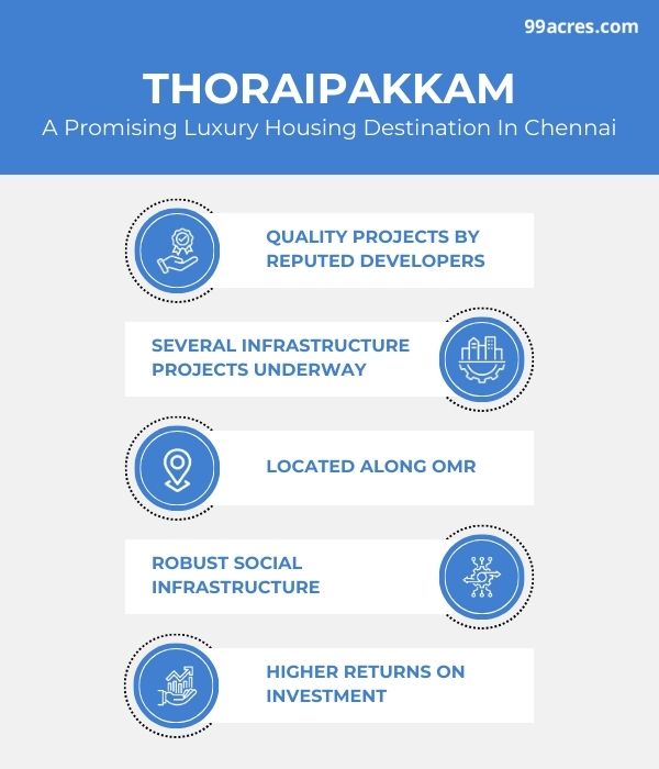 Reasons to invest in Thoraipakkam, along OMR, Chennai