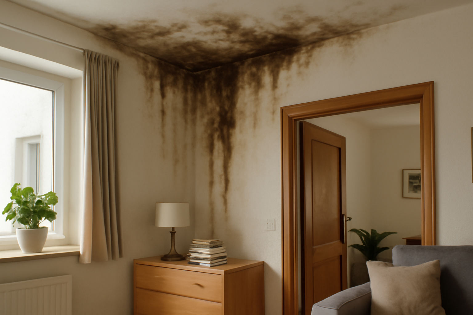 Structural damage due to water seepage: How to fix it?