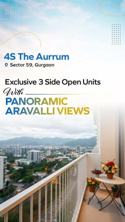 4S The Aurrum Sector 59, Gurgaon | Price List & Brochure, Floor Plan ...