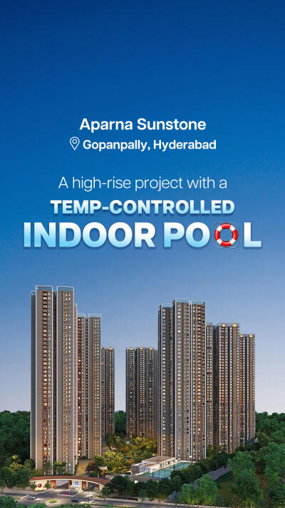 Aparna Sunstone Gopanpally, Hyderabad | Price List & Brochure, Floor Plan, Location Map & Reviews