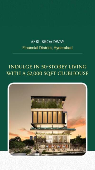 ASBL Broadway Financial District, Hyderabad | Price List & Brochure ...