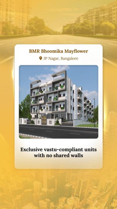 BMR Bhoomika Mayflower, JP Nagar, Bangalore - Price starting at 90.05 L