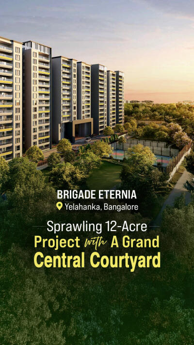 Brigade Eternia, Yelahanka, Bangalore - Price starting at 1.01 Cr