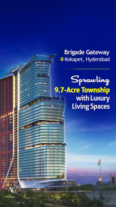 Brigade Gateway Kokapet, Hyderabad | Price List & Brochure, Floor Plan ...