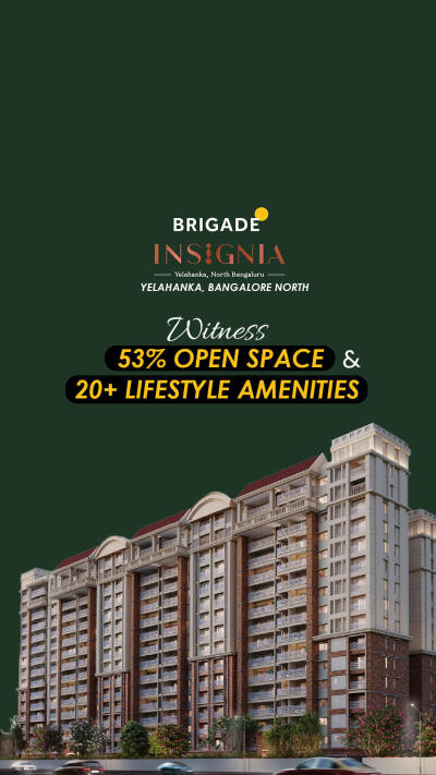 Brigade Insignia, Yelahanka, Bangalore - Price starting at 2.99 Cr