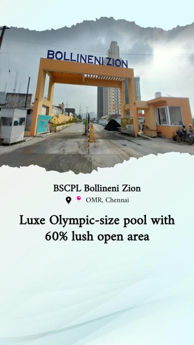 BSCPL Bollineni Zion OMR, Chennai | Price List & Brochure, Floor Plan ...