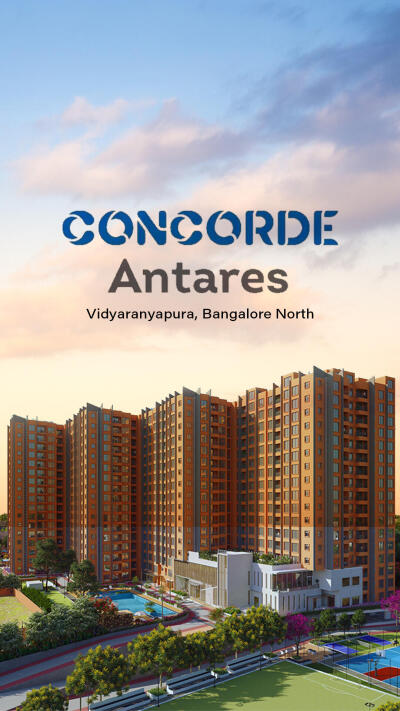 Concorde Antares Bangalore North, Vidyaranyapura | Price List & Brochure, Floor Plan, Location ...