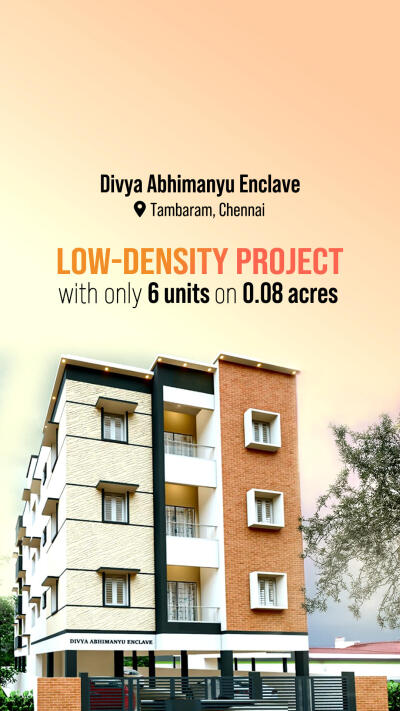 Divya Abhimanyu Enclave Tambaram, Chennai | Price List & Brochure, Floor Plan, Location Map ...