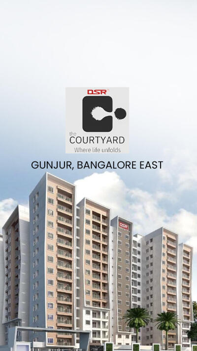 DSR The Courtyard Sarjapur Road, Bangalore East | Price List & Brochure ...