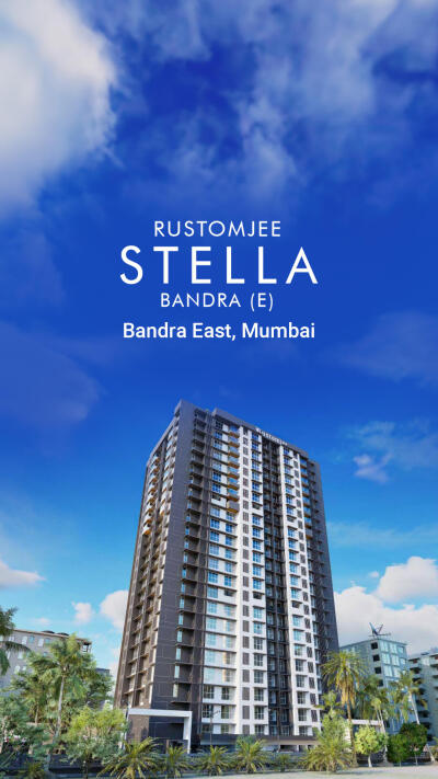 Rustomjee Stella Bandra East, Mumbai | Price List & Brochure, Floor Plan, Location Map & Reviews