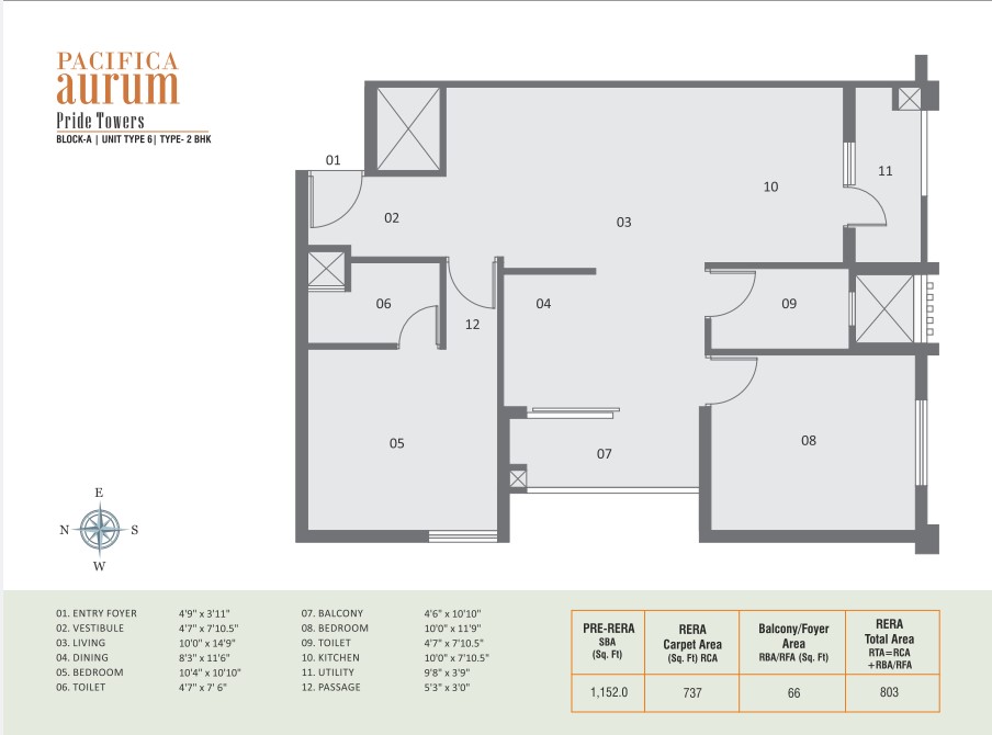 4 BHK / Bedroom House / Villa for rent in Pacifica Aurum Padur Chennai ...