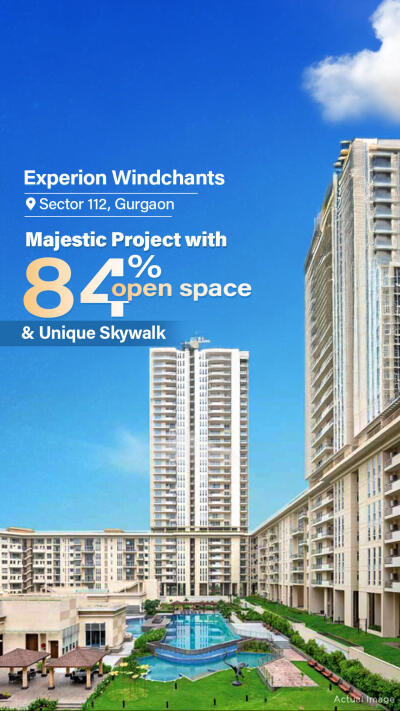Experion Windchants Sector 112, Gurgaon | Price List & Brochure, Floor Plan, Location Map & Reviews