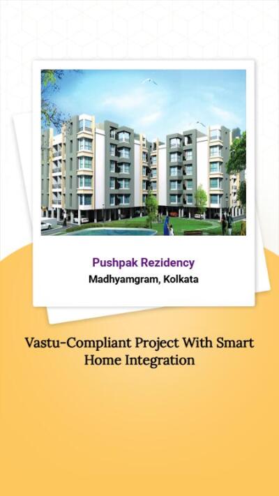 Pushpak Rezidency Madhyamgram, Kolkata | Price List & Brochure, Floor Plan, Location Map & Reviews