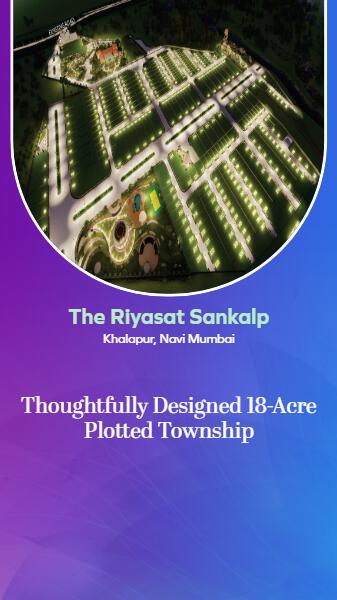 The Riyasat Sankalp, Khalapur, Navi Mumbai - Price starting at 79.45 L