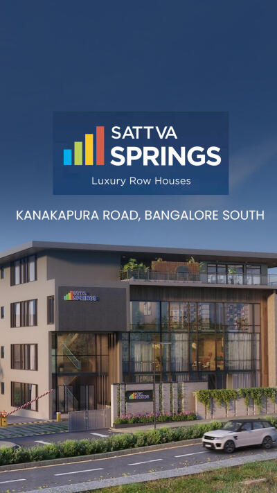 Sattva Springs Kanakapura Road, Bangalore | Price List & Brochure, Floor Plan, Location Map ...