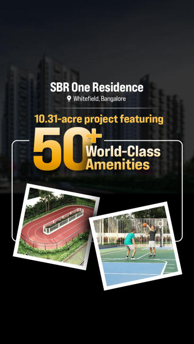 SBR One Residence, Whitefield, Bangalore - Price starting at 1.5 Cr
