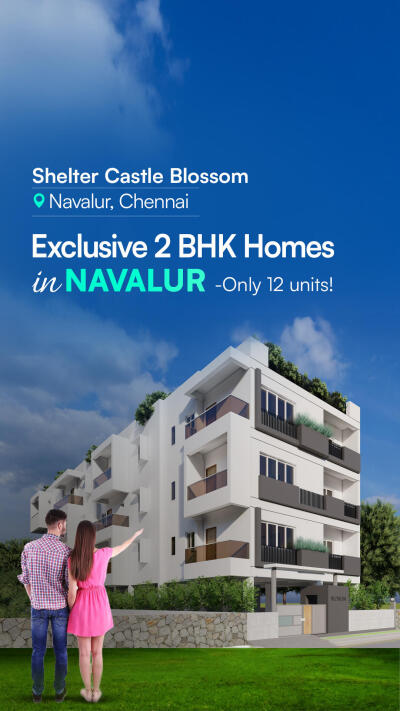 Shelter Castle Blossom Navalur, Chennai | Price List & Brochure, Floor ...
