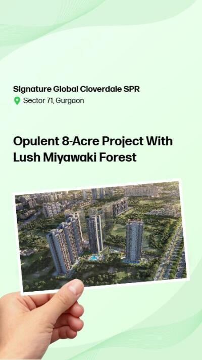 Signature Global Cloverdale SPR Sector 71, Gurgaon | Price List ...