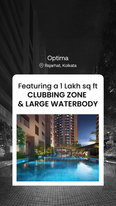 Optima Rajarhat, Kolkata | Price List & Brochure, Floor Plan, Location Map & Reviews