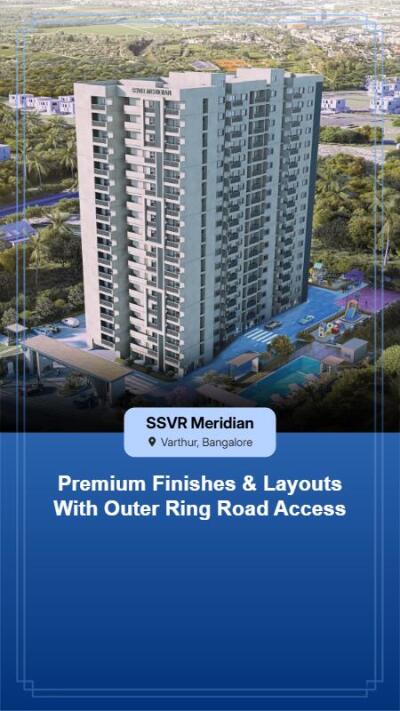 SSVR Meridian, Varthur, Bangalore - Price starting at 1.35 Cr