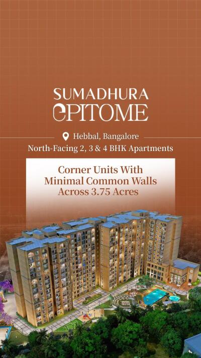 Sumadhura Epitome 1, Hebbal, Bangalore - Price starting at 1.46 Cr