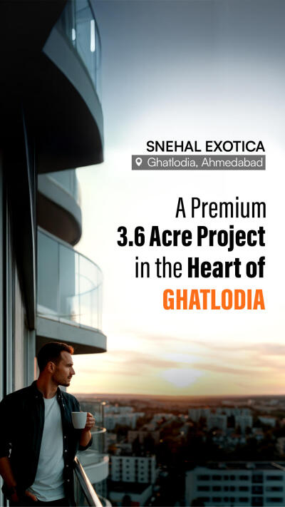 Snehal Exotica Ghatlodia, Ahmedabad | Price List & Brochure, Floor Plan, Location Map & Reviews